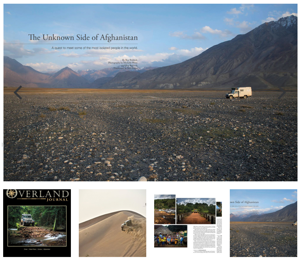Mundo por Terra na Revista Overland Journal | Mundo por Terra